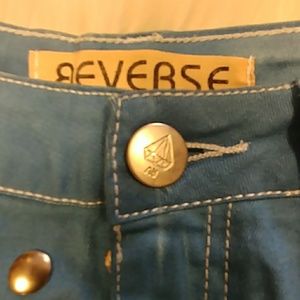 Reverse | Shorts | Reverse Studded Distressed Ombre Shorts | Poshmark